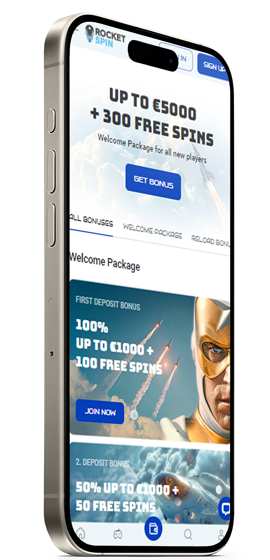 Rocket Spin Casino Mobile App, Play Casino Games Anywhere, Anytime